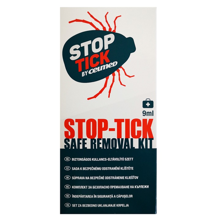 Kit de indepartare capuse, Stop tick, Ceumed, 9 ml - eMAG.ro