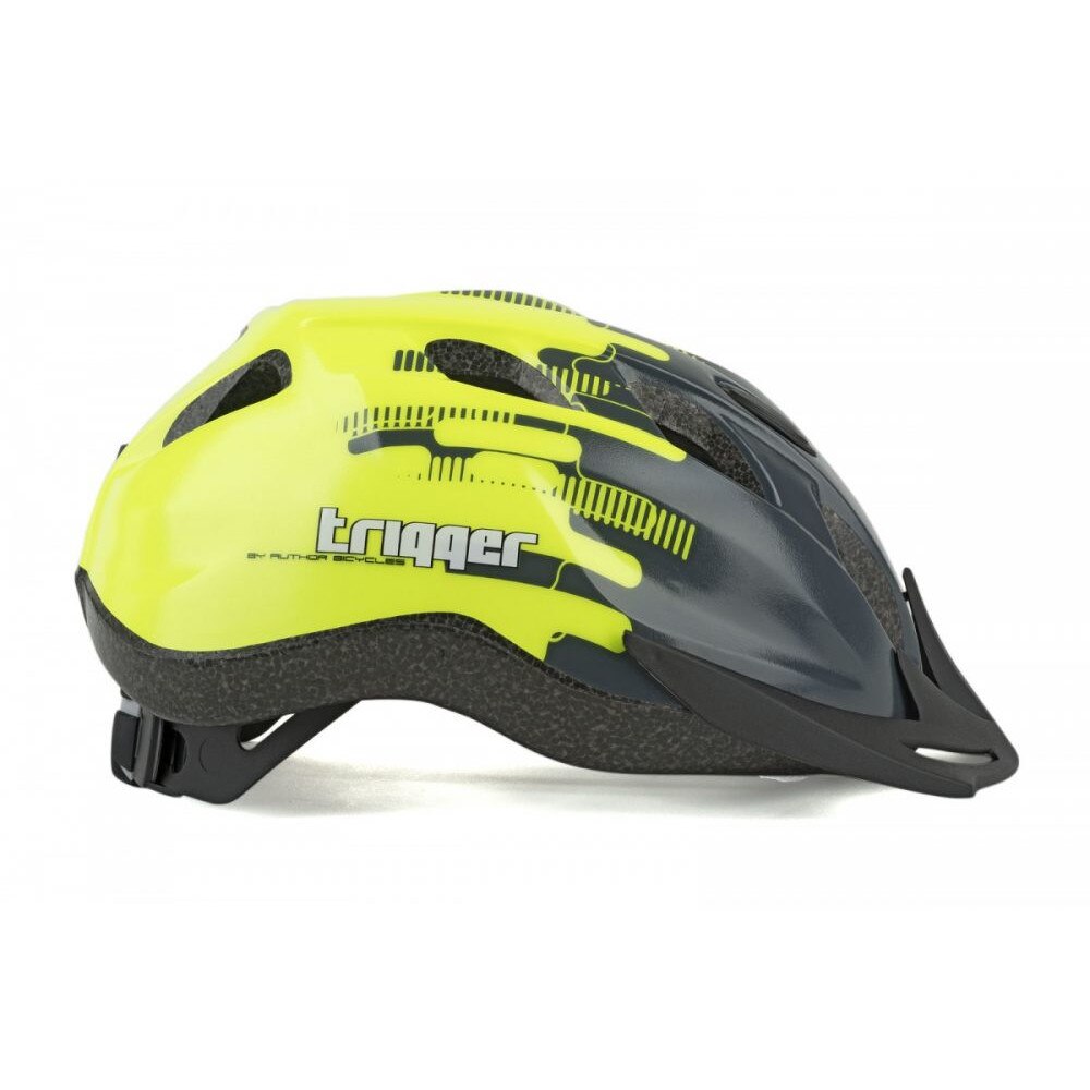 Casca Copii AUTHOR Trigger In mold 52-56 cm Gri Galben Neon - eMAG.ro