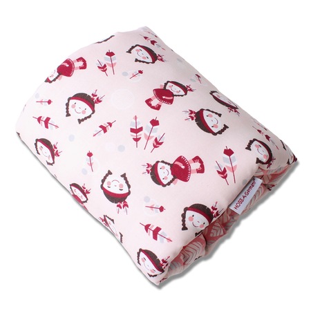 Mini perna pentru alaptat model fetite, bumbac, Hobea - eMAG.ro