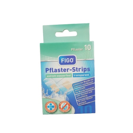 Set 10 plasturi Figo, transparenti, 2 marimi - eMAG.ro