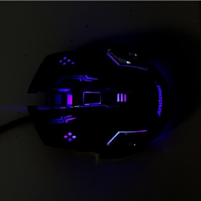 Mouse gaming Andowl,model Q-804,led multicolor - eMAG.ro