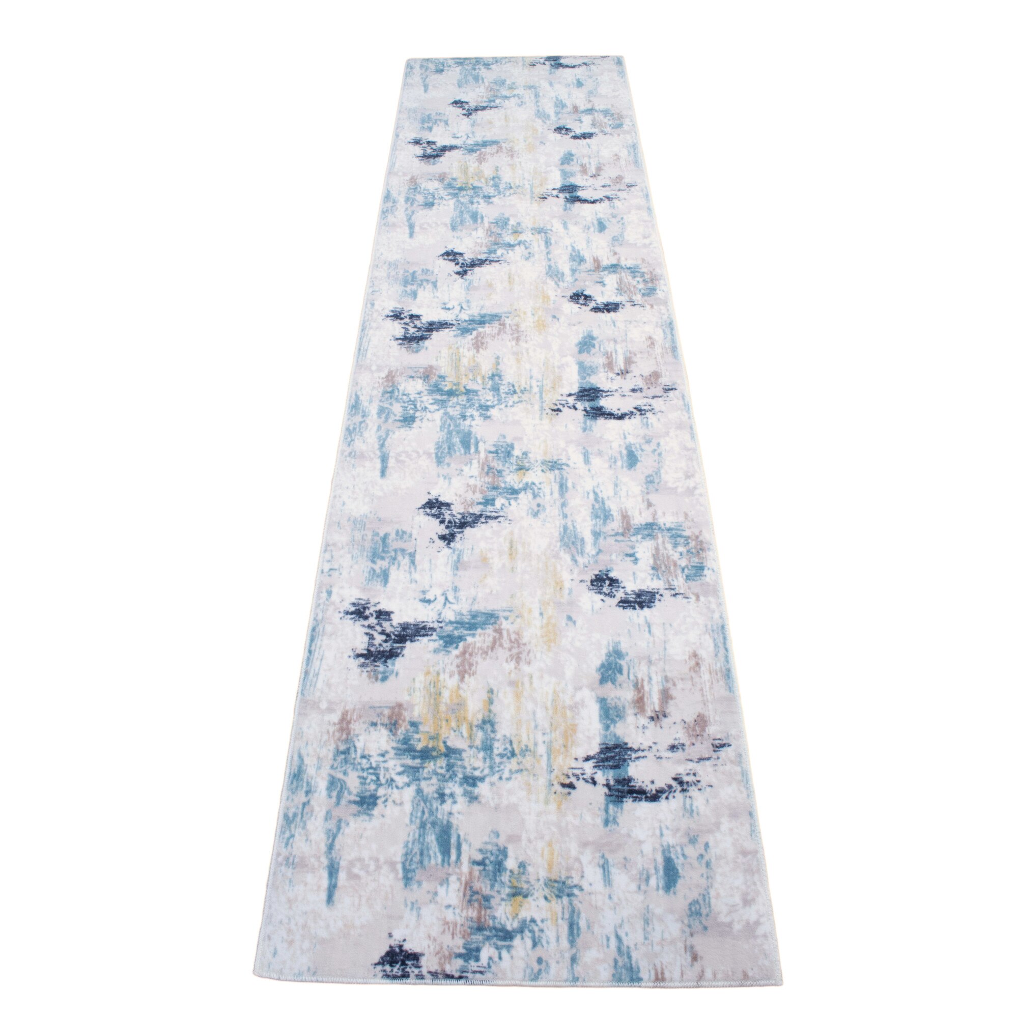Covor tip traversa Nova 103, 80x200 cm, poliester 100%, inaltime plus 6 ...