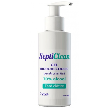 Gel hidroalcoolic pentru maini, septiclean, 150 ml - eMAG.ro