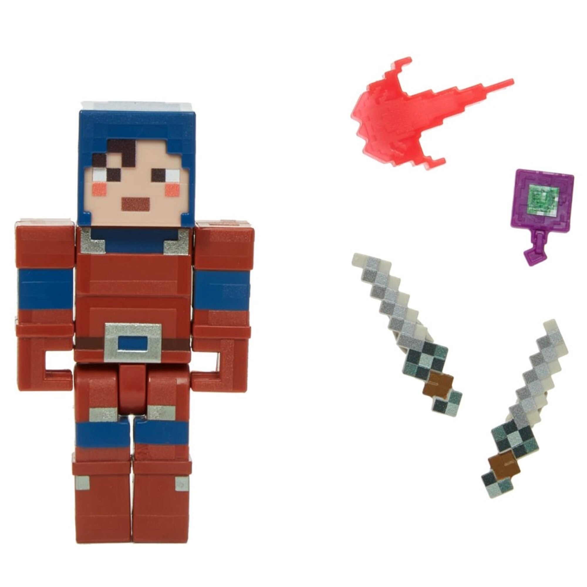 Figurina articulata Hex Malediction, colectia Minecraft Dungeons, 10 cm ...