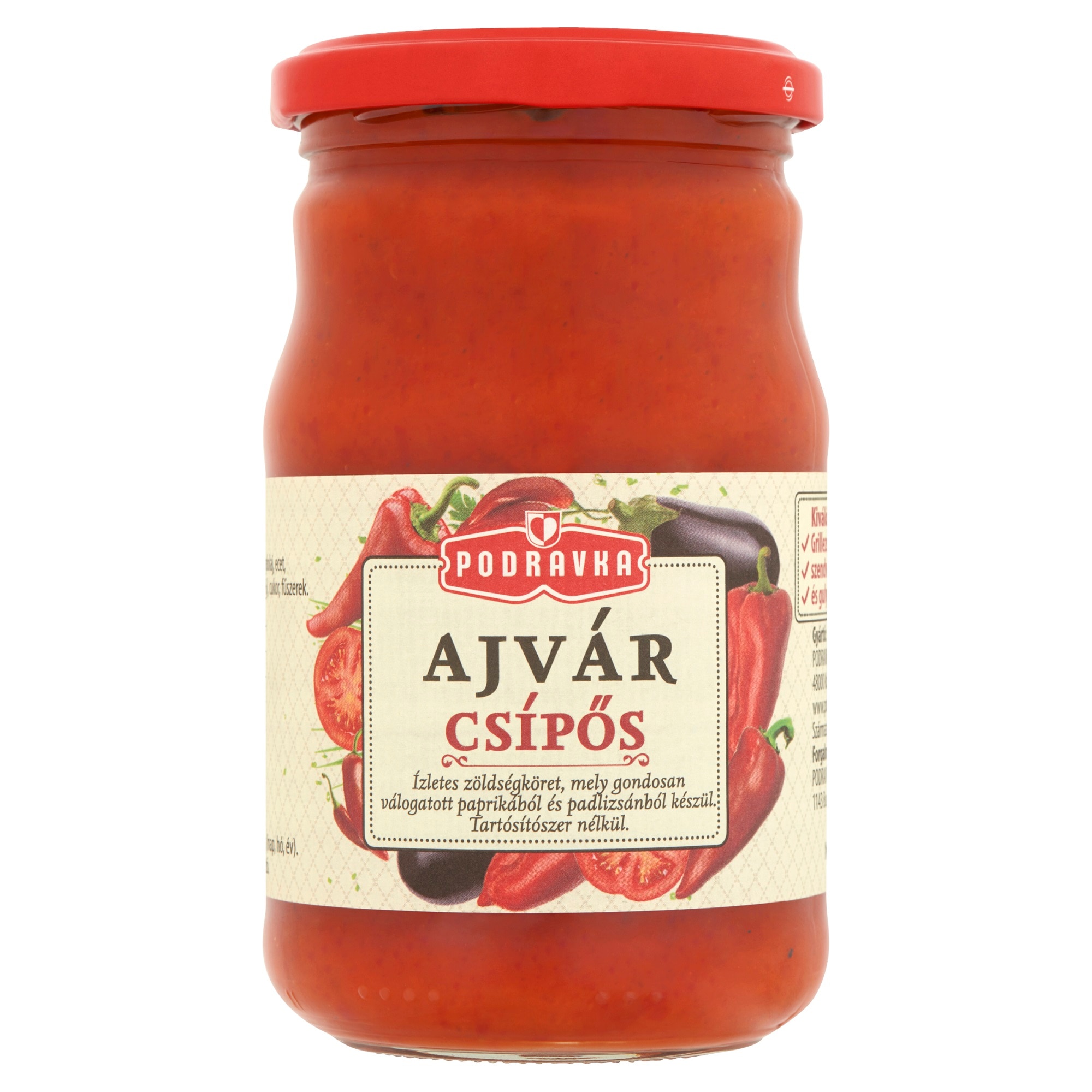 Podravka, Ajvár csípős, 350g - eMAG.hu