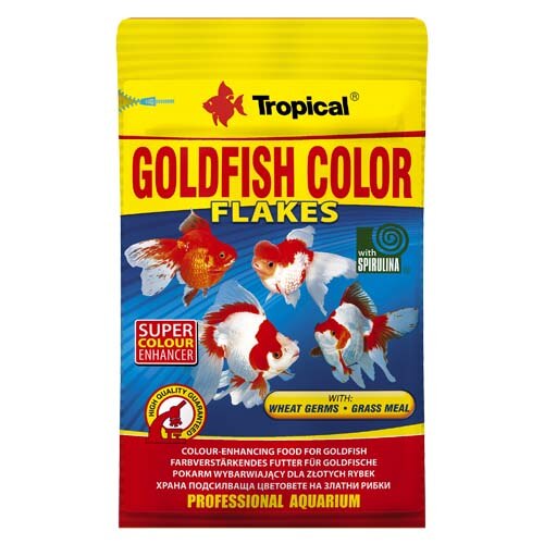 Hrana pentru pesti aurii Tropical Goldfish Color, Fulgi, 12g - eMAG.ro