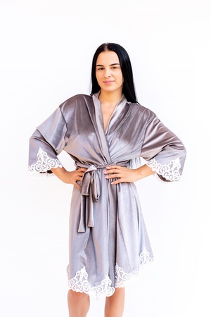 Halat din catifea marimea XL Jasmin - eMAG.ro