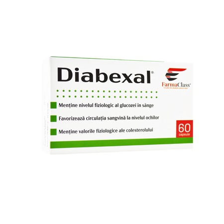 FARMACLASS, Diabexal 60cps - eMAG.ro
