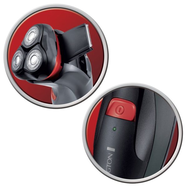 Aparat de Ras Remington cu Capete Rotative, Cap ComfortPivo, Active Contour, Functie ComfortTrim ...