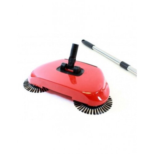 Matura manuala telescopica, perii rotative, rosu - eMAG.ro