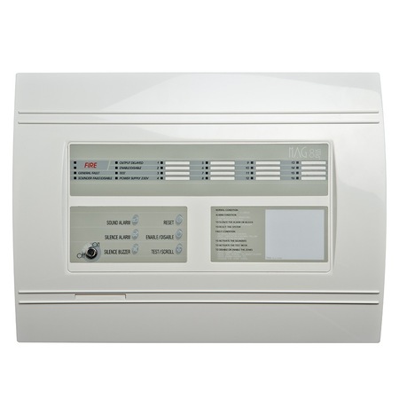 Centrala conventionala de incendiu cu microprocesor, 8 zone LOGGER 8190 ...