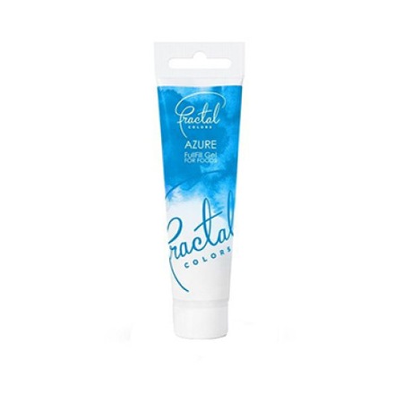 Colorant alimentar gel Fractal - culoare albastru azur - 30 g - eMAG.ro