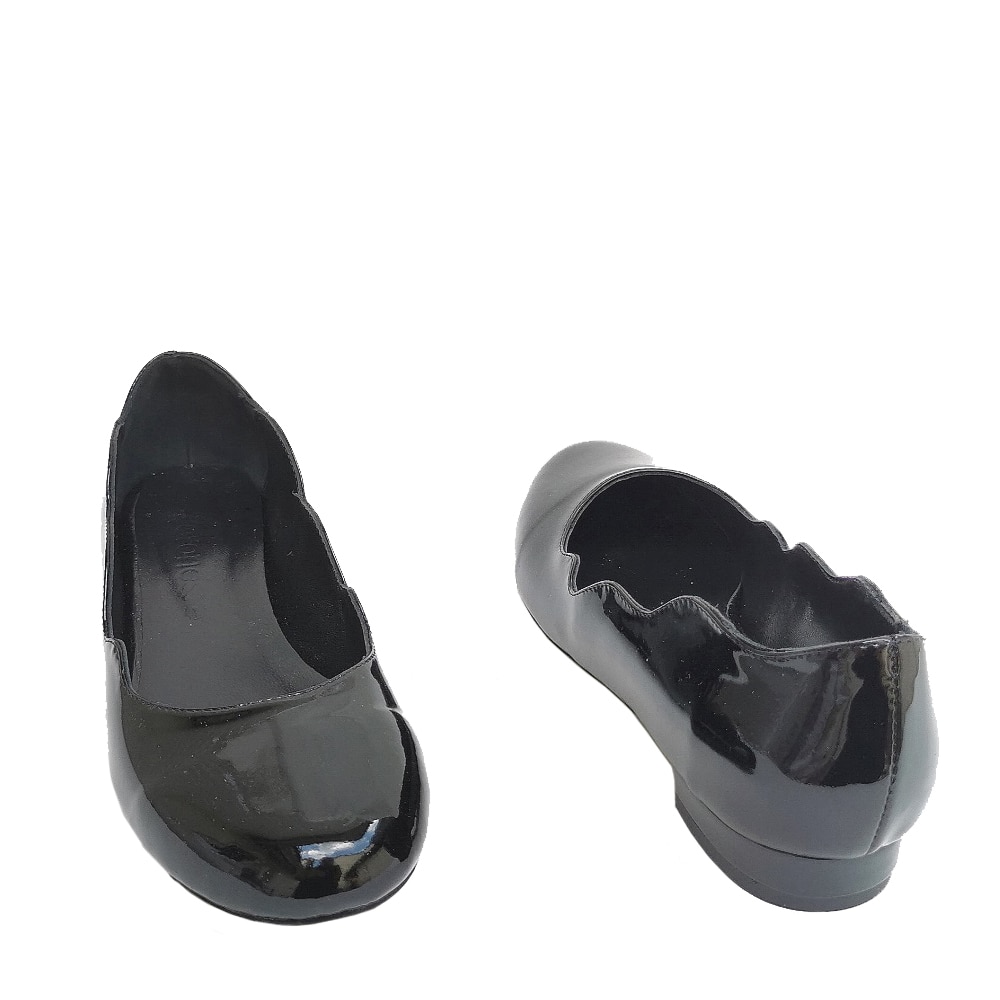 Дамски пантофки от естествена кожа Veronesse, черно, 35 - eMAG.bg