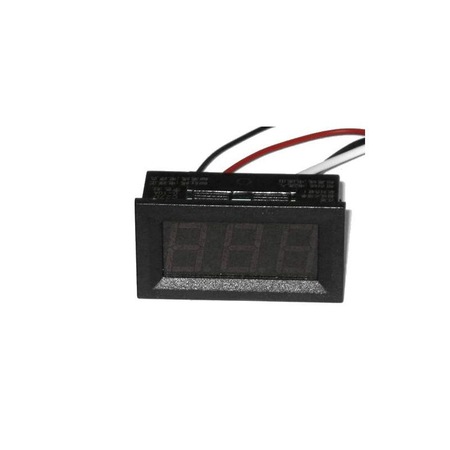 Ampermetru digital de panou, DC 0 to 9.99A, afisaj rosu - eMAG.ro