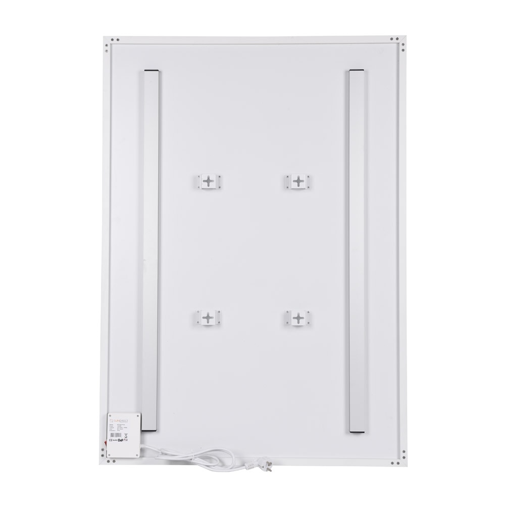 Panou radiant, incalzire cu infrarosu, 60x120 cm, 700 W - eMAG.ro