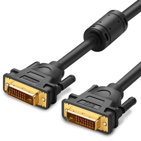 Cablu DVI (24+1) UGREEN DV101, 2K, bidirectional, 2 m (negru) - eMAG.ro