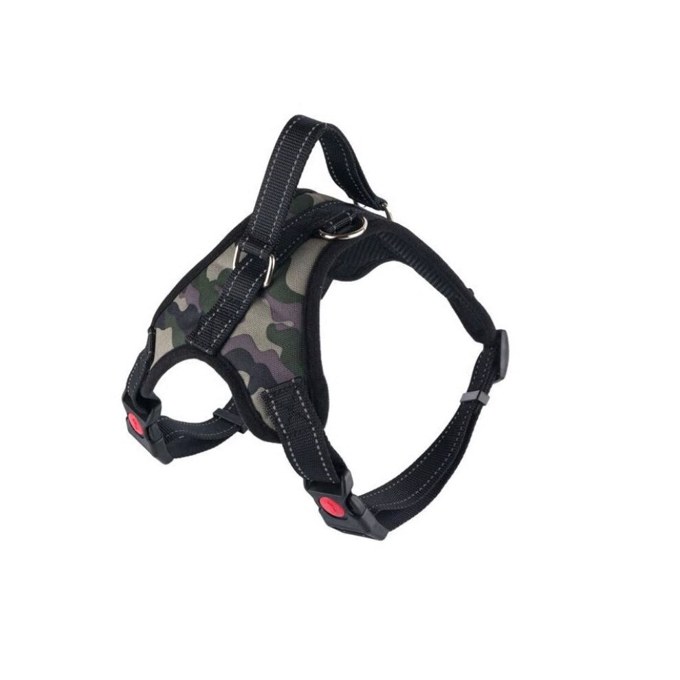 Нагръдник за кучета Теми, камуфлаж, черен - eMAG.bg