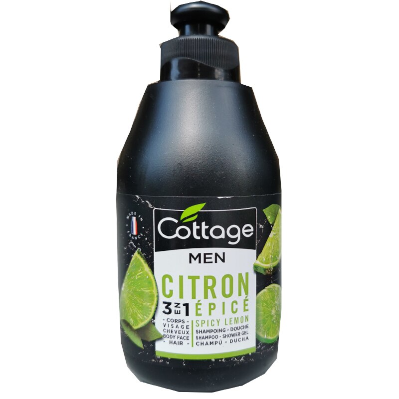 Крем душ гел за мъже Cottage, Citron 3in1, 250мл - eMAG.bg
