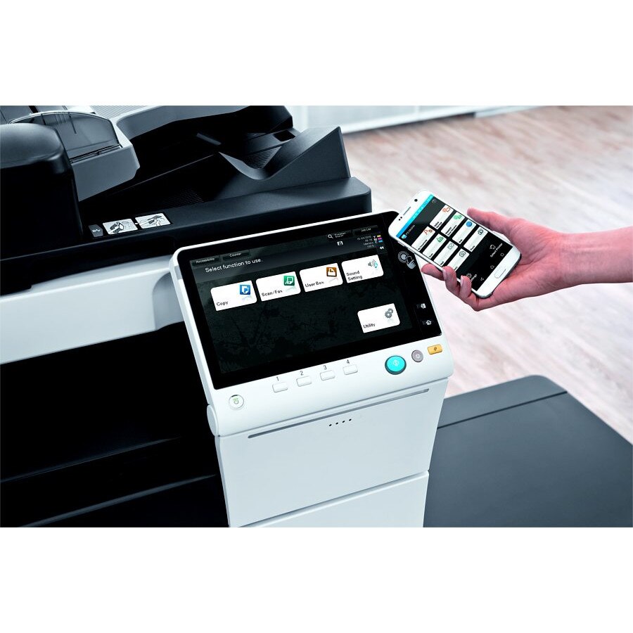 Multifunctional Konica Minolta Bizhub C458, SRA3, 45 ppm, Alimentator ...