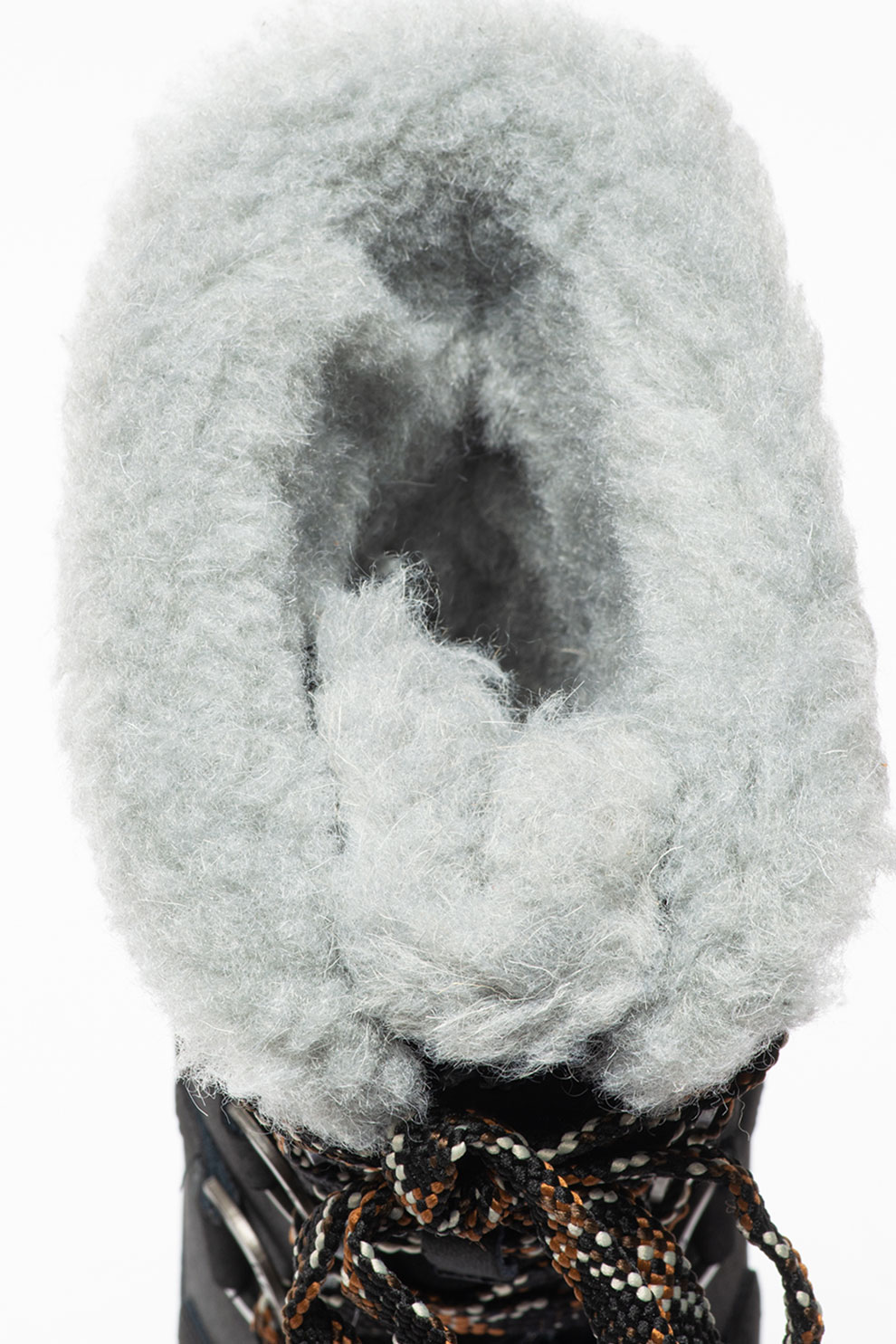 BEARPAW, Зимни кожени ботуши Desdemona, Черен/Сив, 39 - eMAG.bg