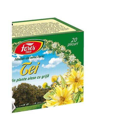 Ceai de tei Fares 20 plicuri / 2 g - eMAG.ro