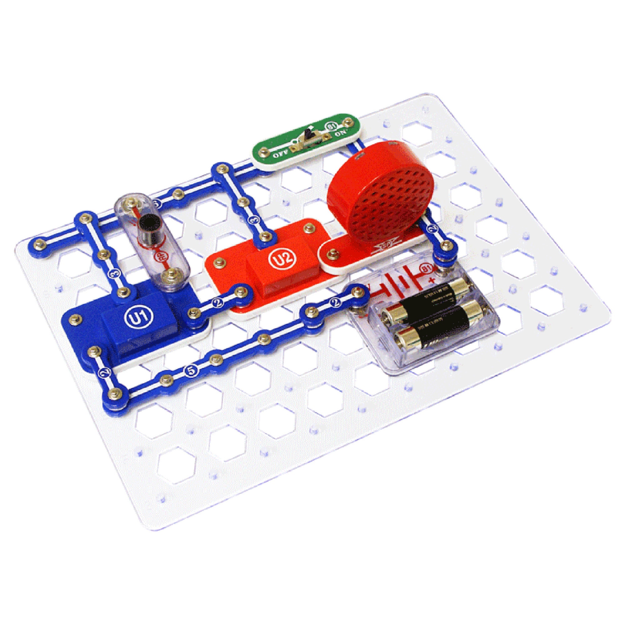 Joc educativ STEM Snap Circuits - Junior Plus 110 in 1 - eMAG.ro