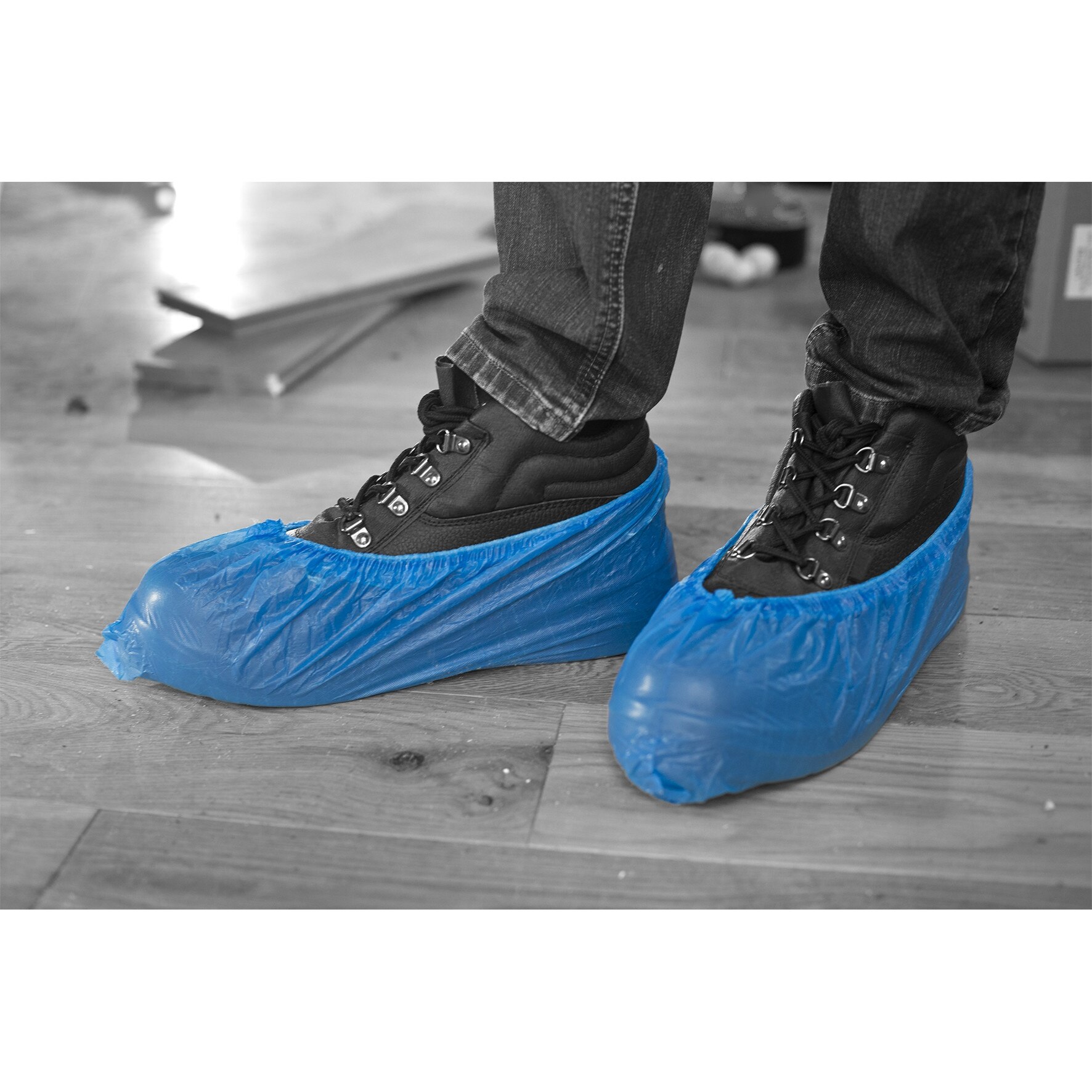 Acoperitori pantofi tip botosi de unica folosinta, 100 buc/set ...