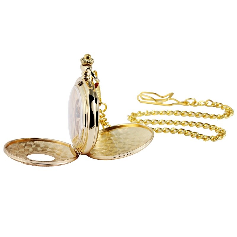 Ceas mecanic, Excellanc, de buzunar Medieval Gold 4000003-002 - eMAG.ro