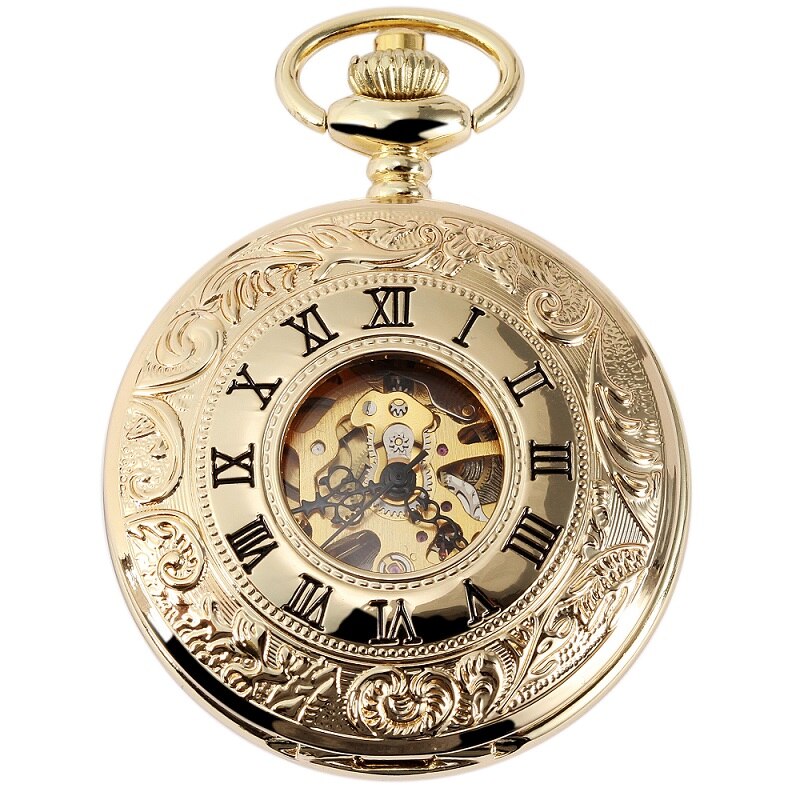 Ceas mecanic, Excellanc, de buzunar Medieval Gold 4000003-002 - eMAG.ro
