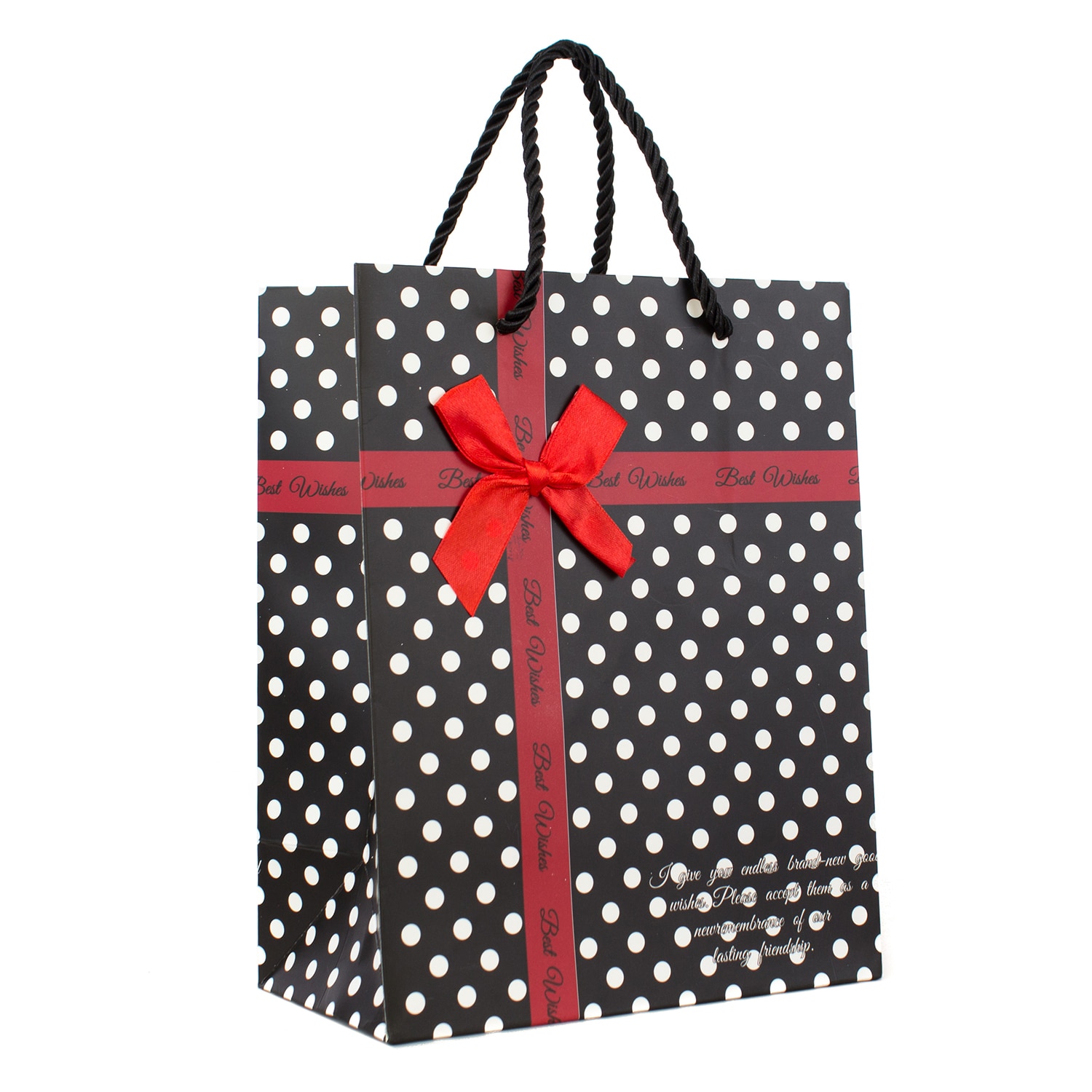 Punga cadou Pami 18x23x10 cm, 9184C-3, Negru - eMAG.ro