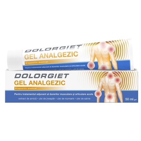 Dolorgiet gel analgezic, Zdrovit, 50 ml - eMAG.ro