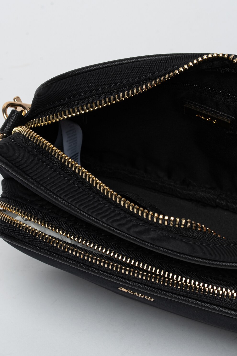 Aldo, Geanta crossbody cu bareta lata Glendra, Negru - eMAG.ro