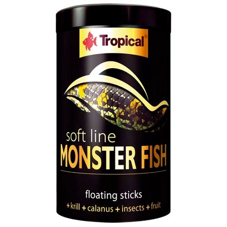 Hrana pentru pesti carnivori mari Tropical Monster Fish, 1000ml / 320g ...