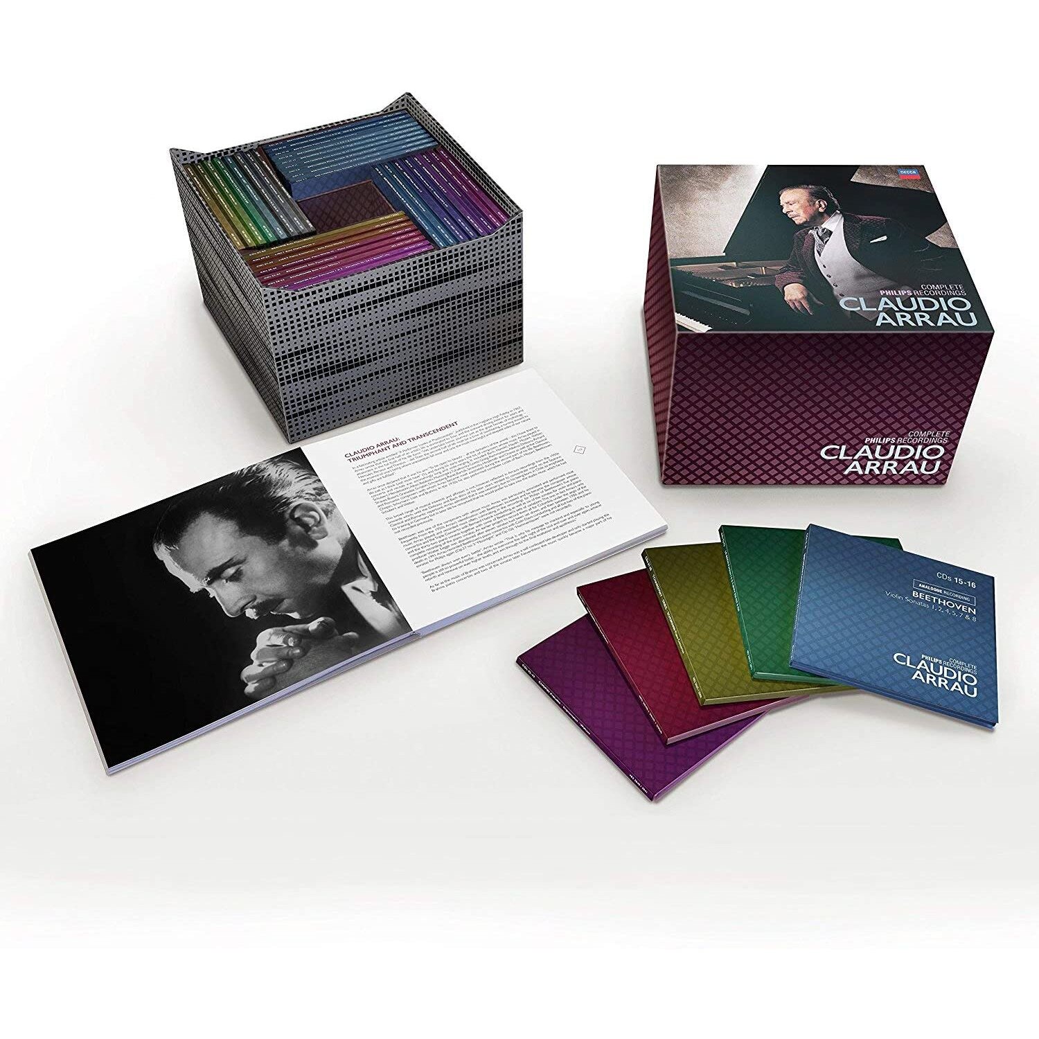 Claudio Arrau - Claudio Arrau - Complete Philips Recordings Box Set - CD - eMAG.ro