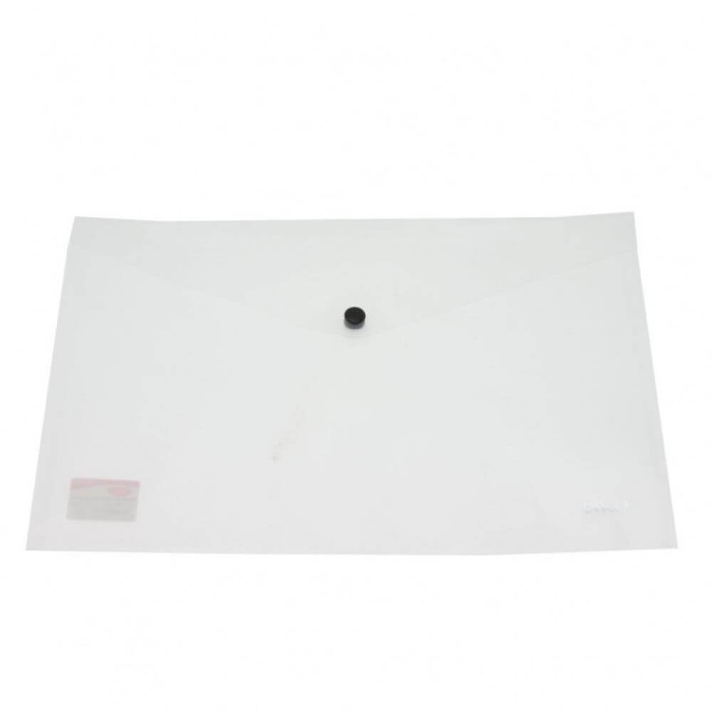 Mapa Plic Plastic A4 DACO, Inchidere cu Capsa, 200 MIC, Transparenta ...