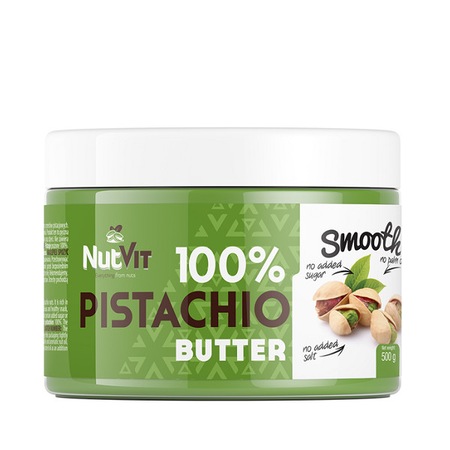 Unt de Fistic, NutVit 100% Pistachio Butter - 500 g (Vegan, Vegetarian ...