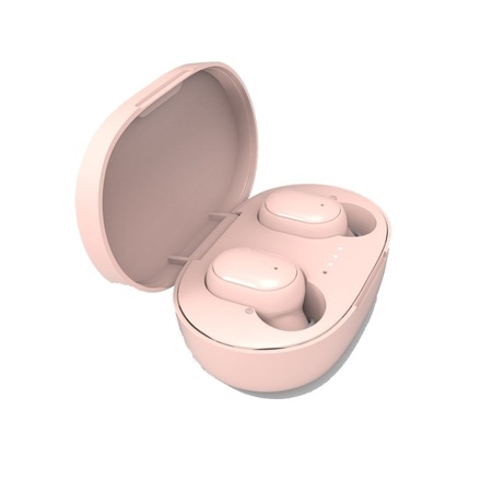 Casti Wireless, Smart Technology, Bluetooth 5.0 TWS, Roz - eMAG.ro