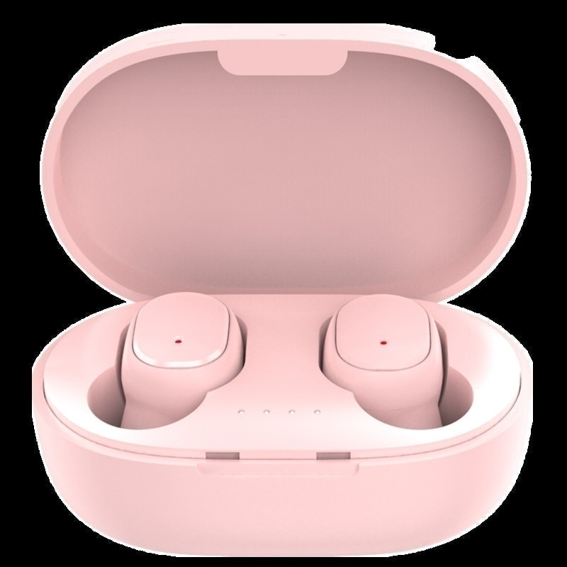 Casti Wireless, Smart Technology, Bluetooth 5.0 TWS, Roz - eMAG.ro