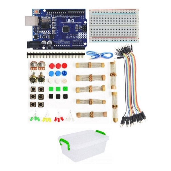 Kit Arduino Uno pentru incepatori - Compară Prețuri | 3CHEAPS