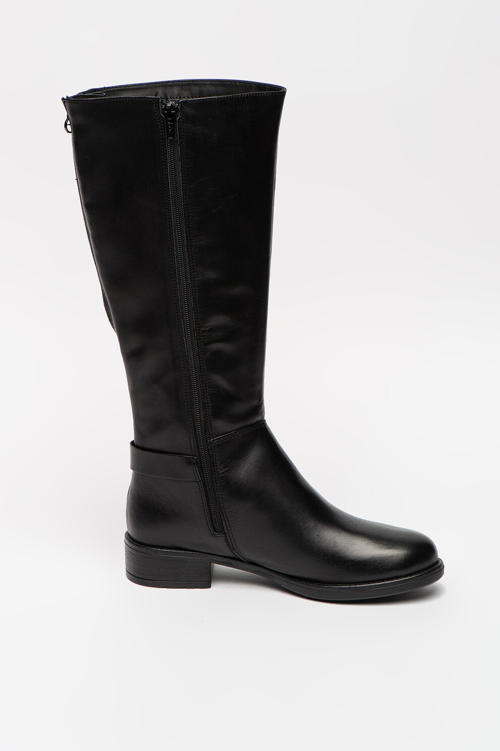 Tamaris, Cizme din piele si piele ecologica, Negru, 37 - eMAG.ro