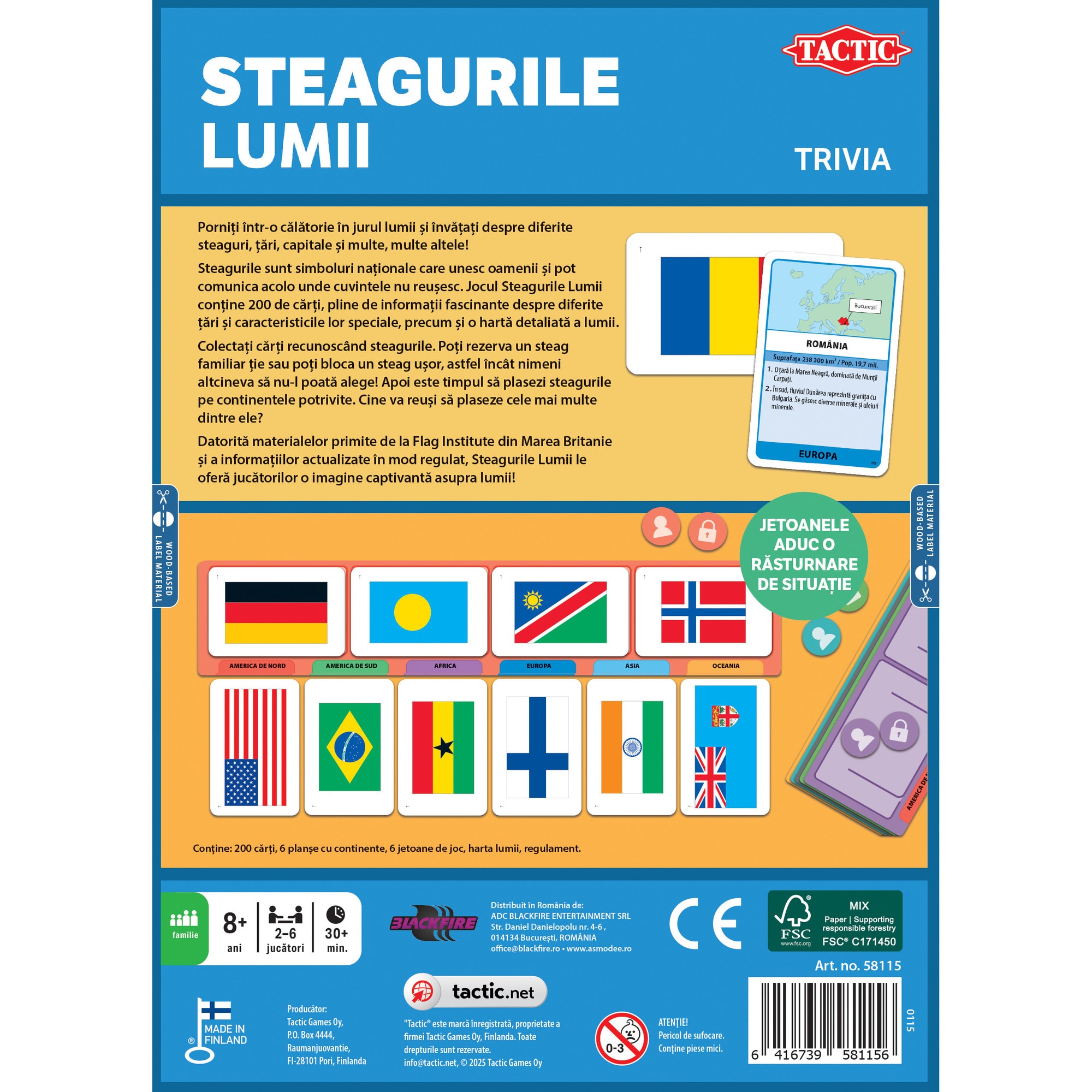 Joc Tactic - Steagurile lumii - eMAG.ro
