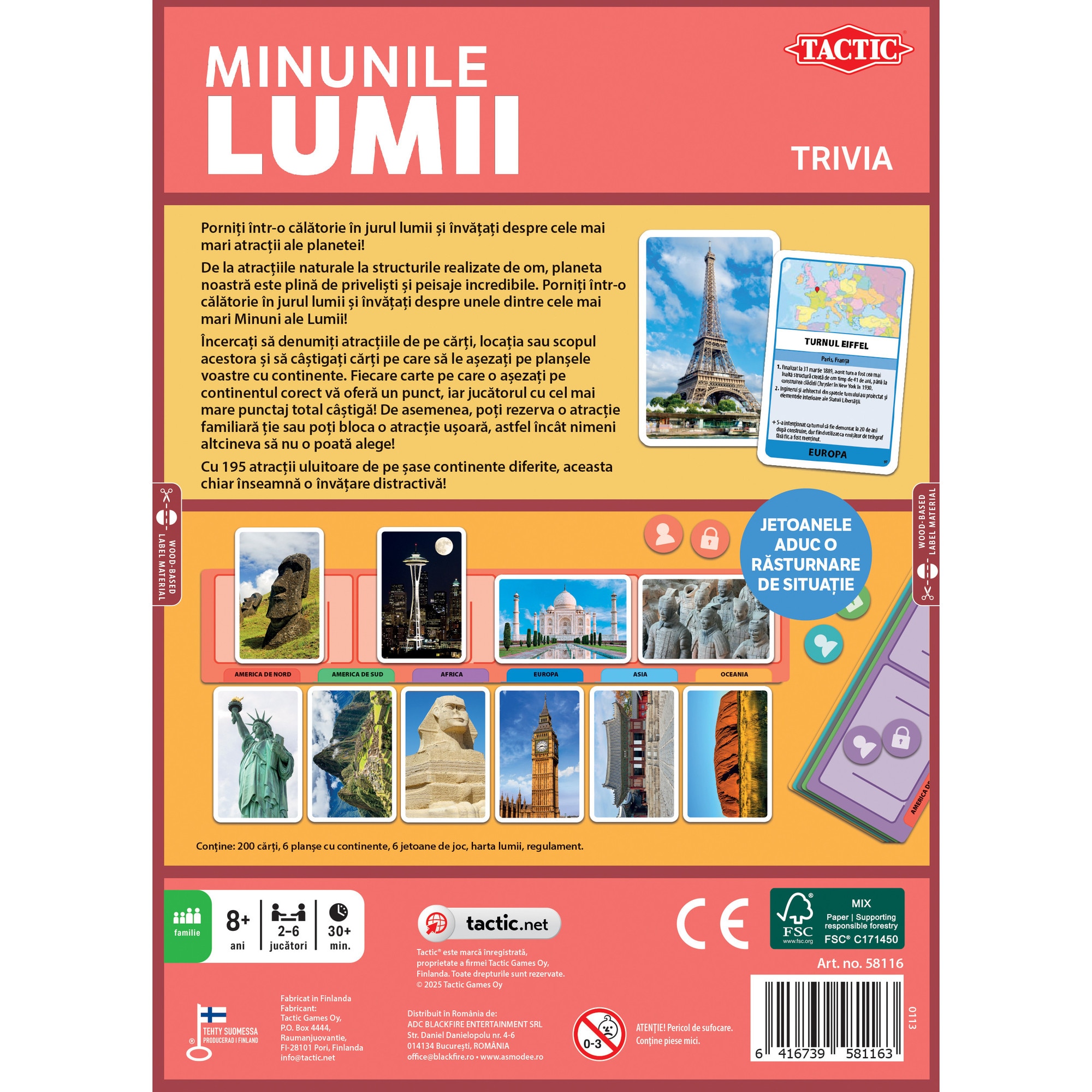 Joc Tactic - Minunile lumii - eMAG.ro