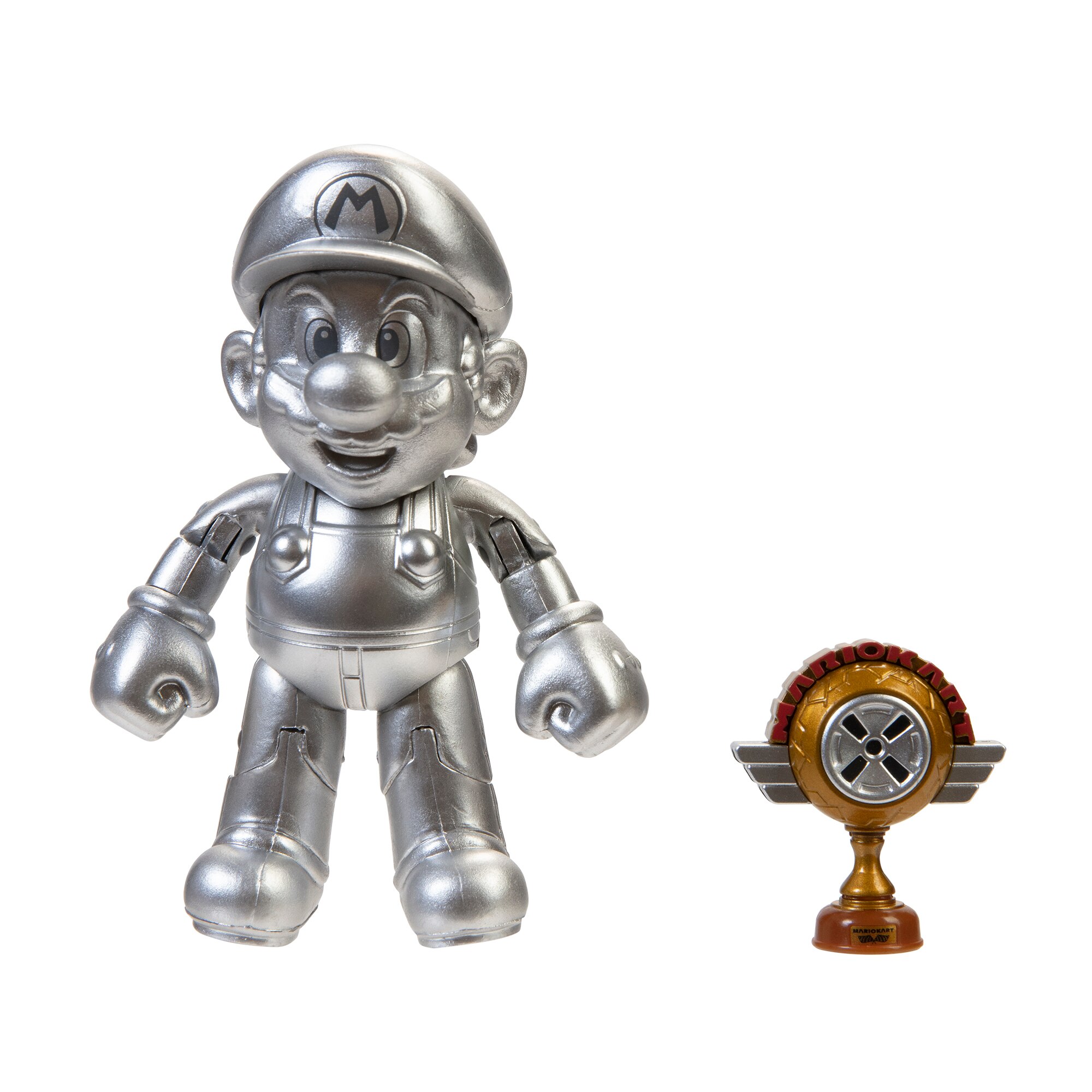 Фигурка Nintendo Super Mario - Metal Mario, 10 см - eMAG.bg