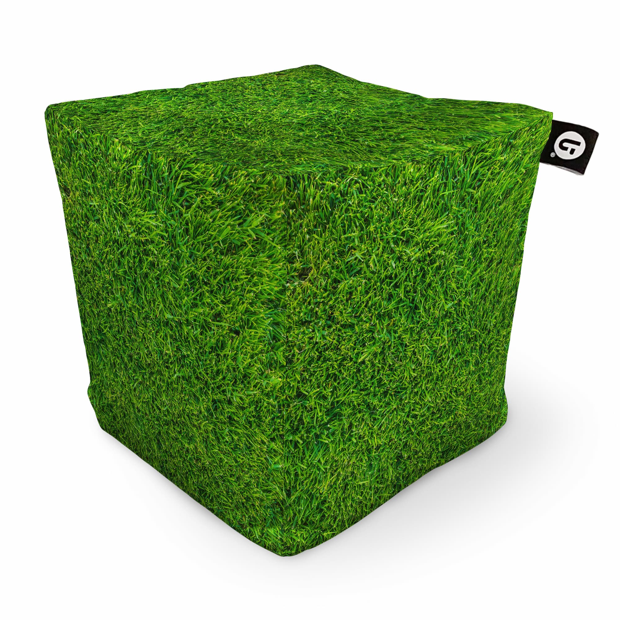Fotoliu Updeco Puf Bean Bag tip cub, impermeabil, iarba verde - eMAG.ro