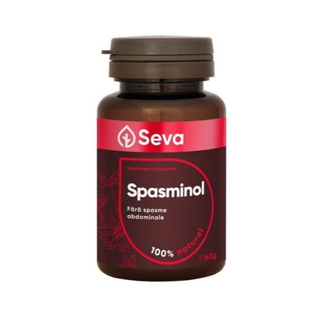 Spasminol, Seva, Supliment Alimentar adjuvant in cazul Spasmelor ...