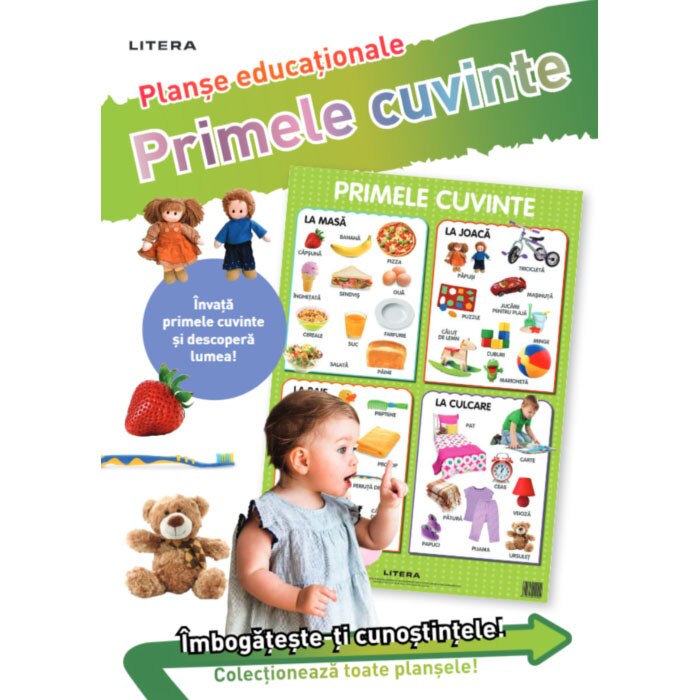 PRIMELE CUVINTE (planse educationale infoliate) - eMAG.ro