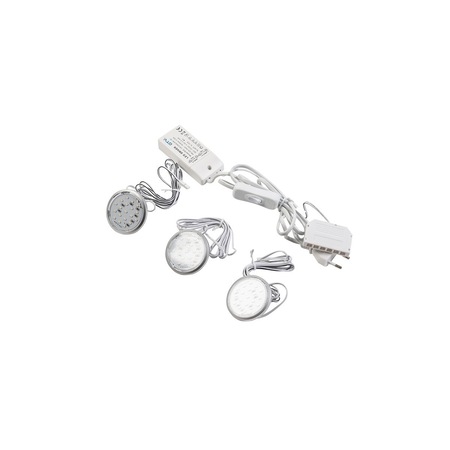 Set 3 Spoturi LED Lugo 319, 3x1.8W, 3000K - eMAG.ro