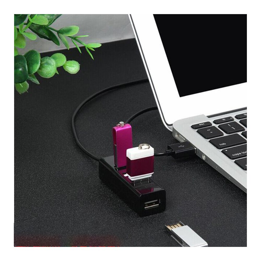Hub USB Amigo, 4 x USB 2.0, Pentru PC / Laptop / Notebook, Negru - eMAG.ro