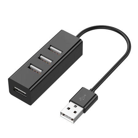 Hub USB Amigo, 4 x USB 2.0, Pentru PC / Laptop / Notebook, Negru - eMAG.ro
