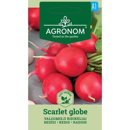 Ridichi de luna Scarlet Globe, Agronom, Soi Timpuriu, Seminte, plic, 4 ...